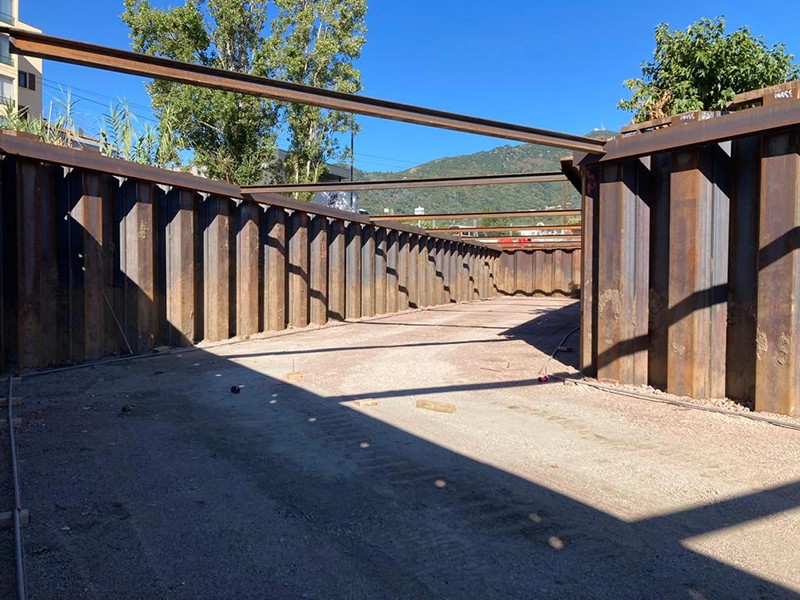 Travaux amenagements du bassin Peraldi - Entreprise Natali